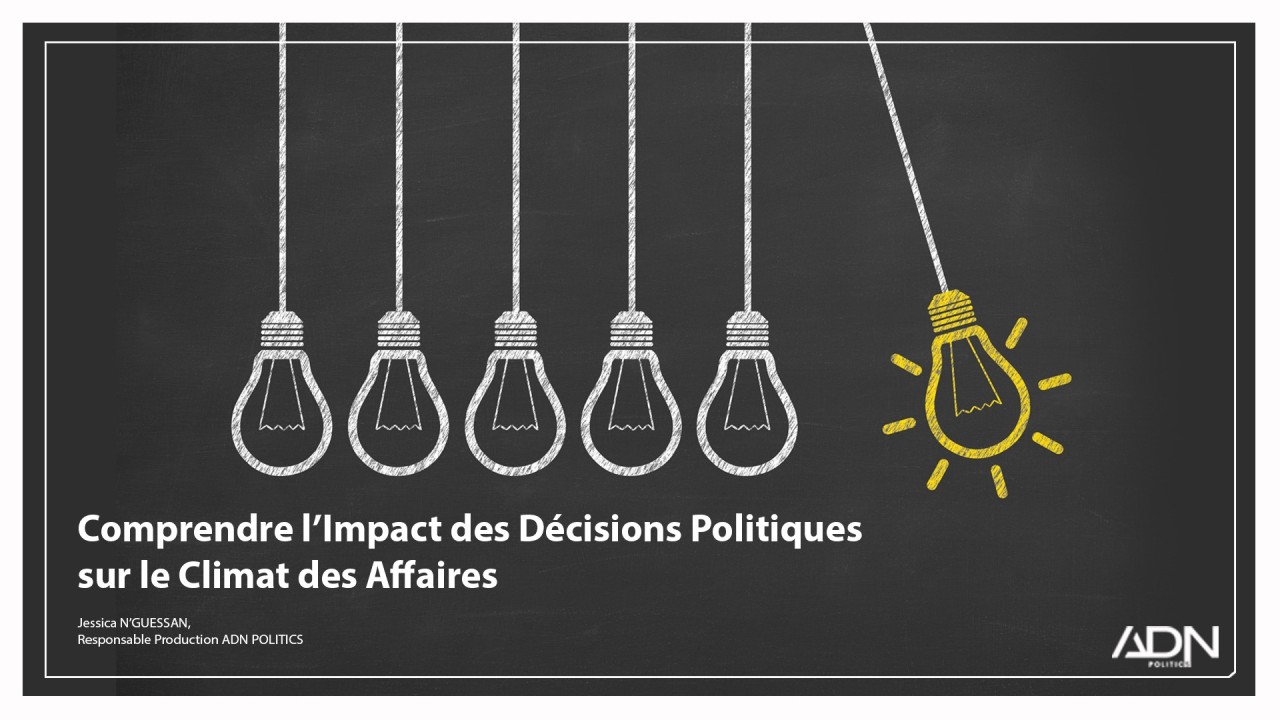 Comprendre l’Impact des Décisions Politiques sur le Climat des Affaires Comprendre l’Impact des Décisions Politiques sur le Climat des Affaires