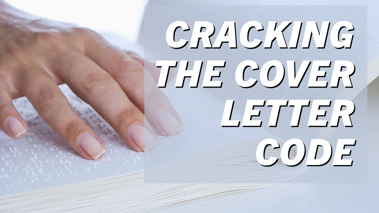 Unlocking the Secret to a Perfect Cover Letter Unlocking the Secret to a Perfect Cover Letter