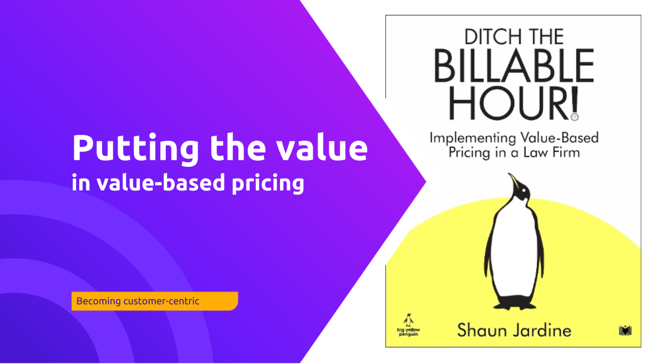 Putting the value in value-based pricing Putting the value in value-based pricing