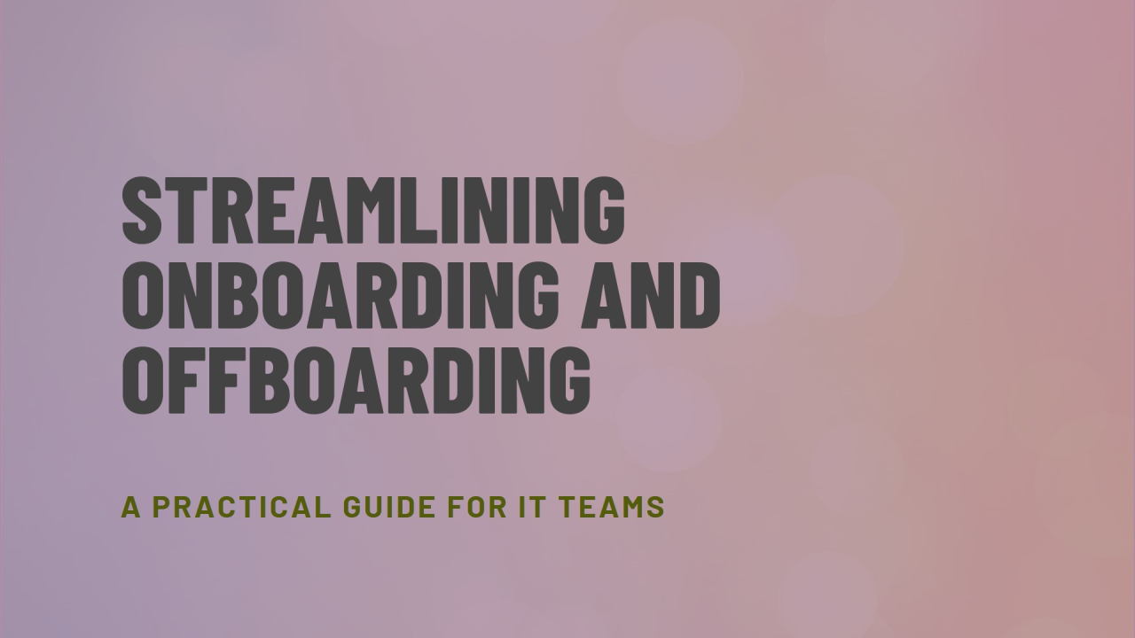 Streamlining Onboarding and Offboarding with Okta: A Practical Guide ... Streamlining Onboarding and Offboarding with Okta: A Practical Guide ...