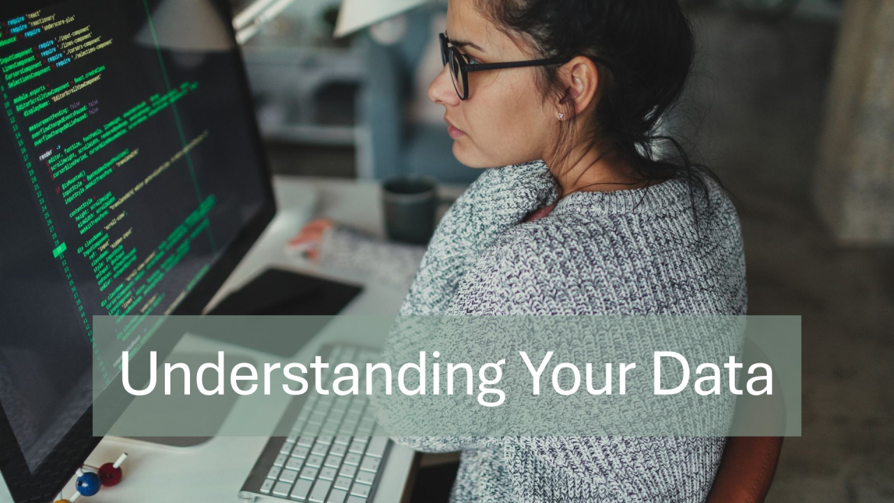 Understand Your Data: Grasping the Nature and Connections of Your Data Understand Your Data: Grasping the Nature and Connections of Your Data
