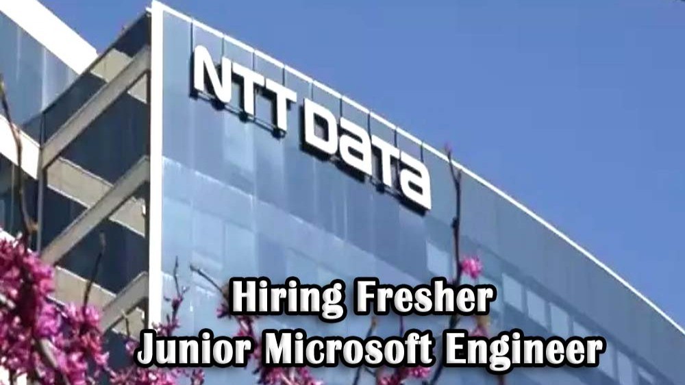 NTT DATA Is Hiring #Fresher NTT DATA Is Hiring #Fresher