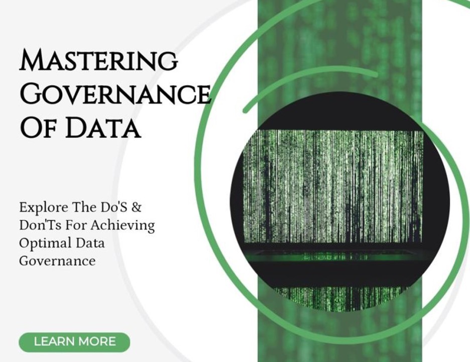 Mastering governance of data. Mastering governance of data.