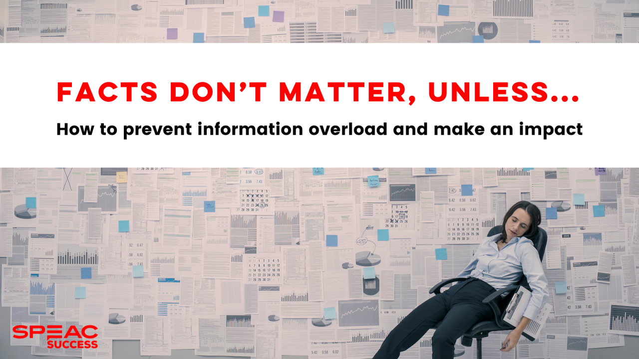Facts Don't Matter, Unless... Facts Don't Matter, Unless...