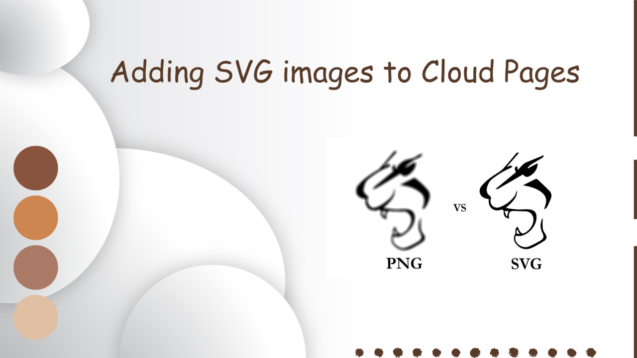 Adding SVG Graphics to Cloud Pages Adding SVG Graphics to Cloud Pages