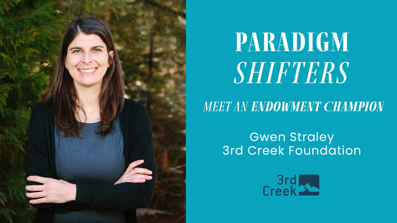 Meet Gwen Straley, an Endowment Champion & Executive Director at 3rd ... Meet Gwen Straley, an Endowment Champion & Executive Director at 3rd ...