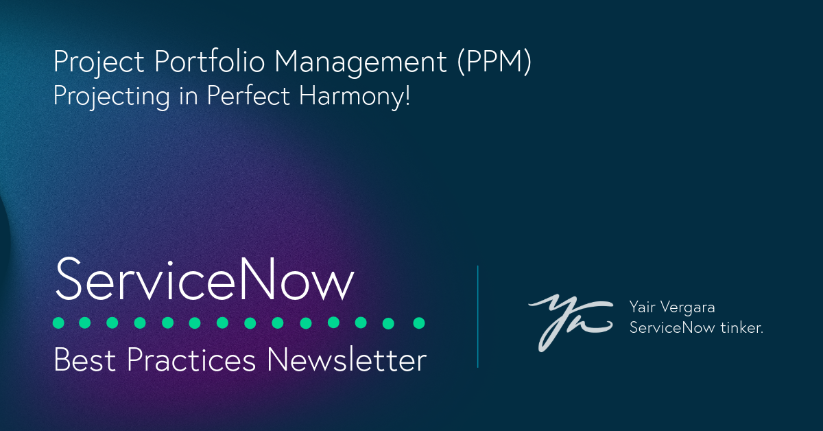 Project Portfolio Management (PPM) in ServiceNow Project Portfolio Management (PPM) in ServiceNow