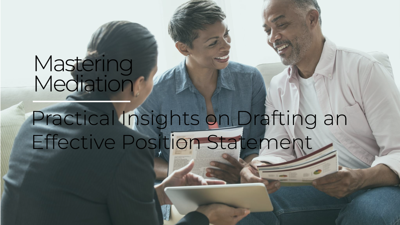 How to Draft an Effective Position Statement for Successful How to Draft an Effective Position Statement for Successful