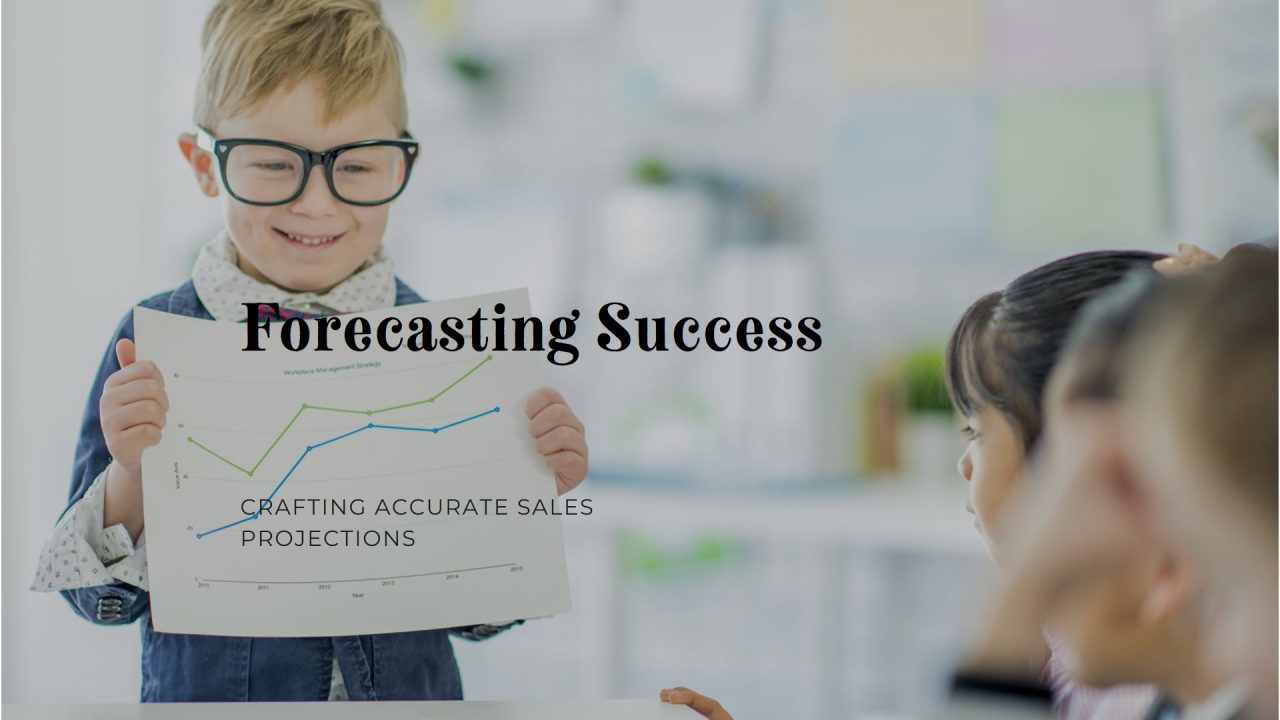 Making Accurate Sales Projections Making Accurate Sales Projections