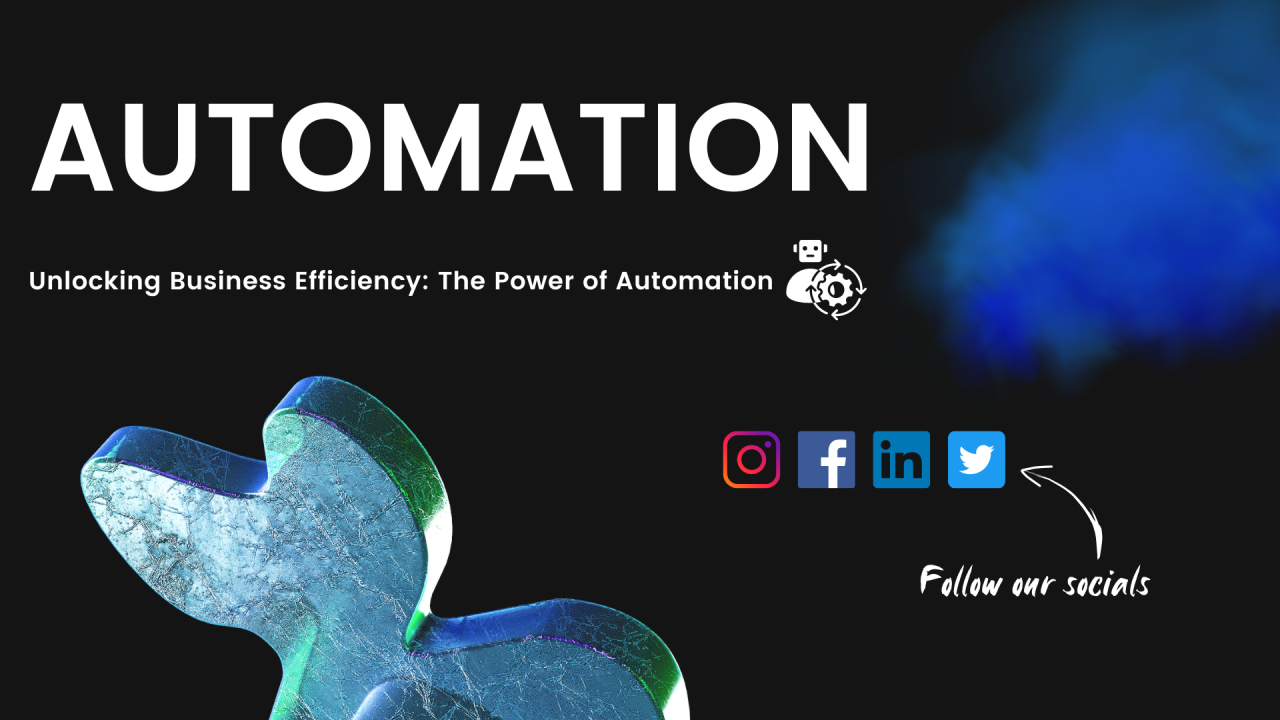Unlocking Business Efficiency: The Power of Automation Unlocking Business Efficiency: The Power of Automation