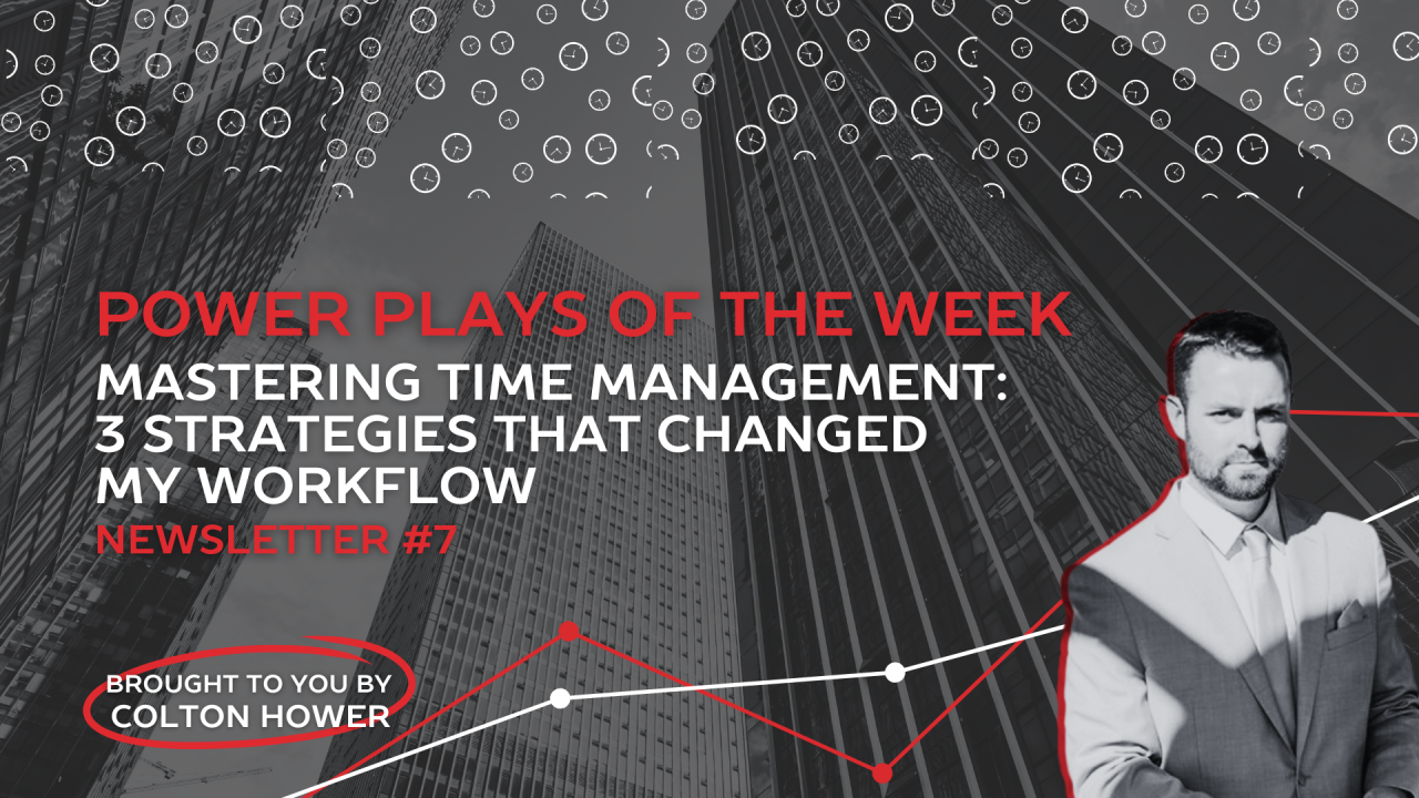 Mastering Time Management: 3 Strategies That Changed My Workflow Mastering Time Management: 3 Strategies That Changed My Workflow