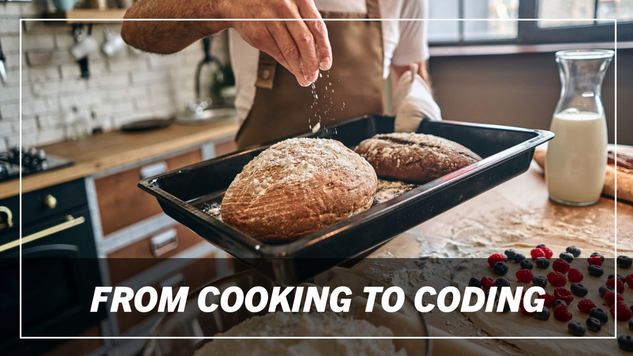 My apprenticeship journey from cooking to coding My apprenticeship journey from cooking to coding