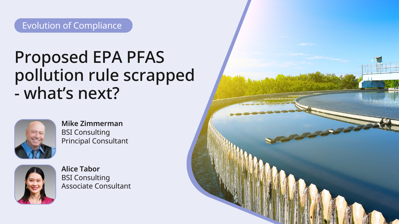 Proposed EPA PFAS pollution rule scrapped - what’s next? Proposed EPA PFAS pollution rule scrapped - what’s next?