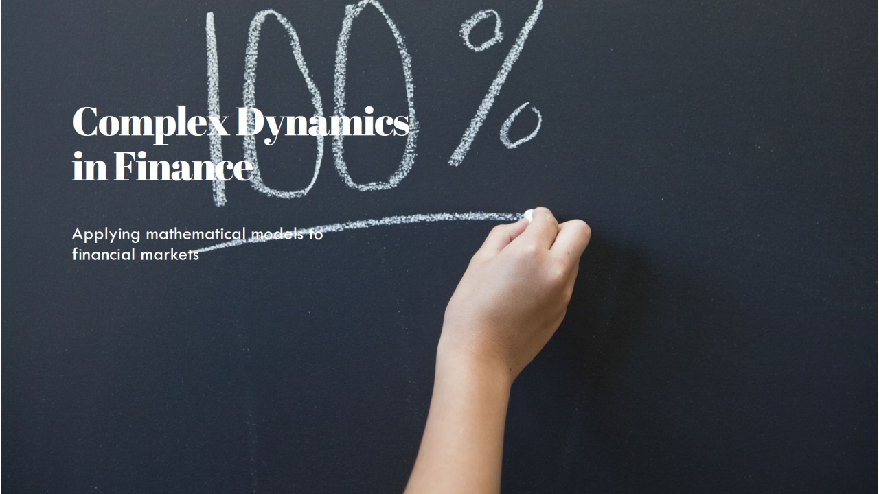 Exploring Complex Dynamics for Advanced Quantitative Development Exploring Complex Dynamics for Advanced Quantitative Development