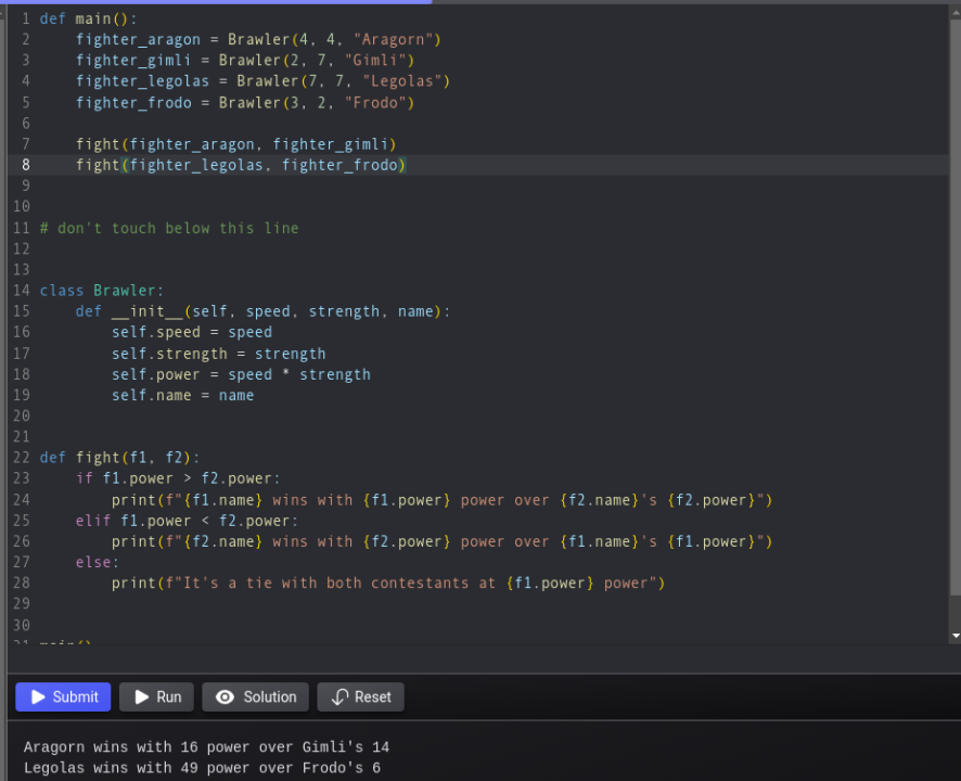 Python | OOP | Classes and Objects Assignment | Jason G. Python | OOP | Classes and Objects Assignment | Jason G.