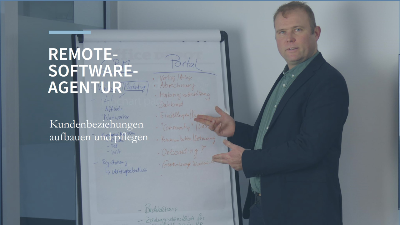 Kundenbeziehungen aufbauen und pflegen als Remote-Software-Agentur Kundenbeziehungen aufbauen und pflegen als Remote-Software-Agentur
