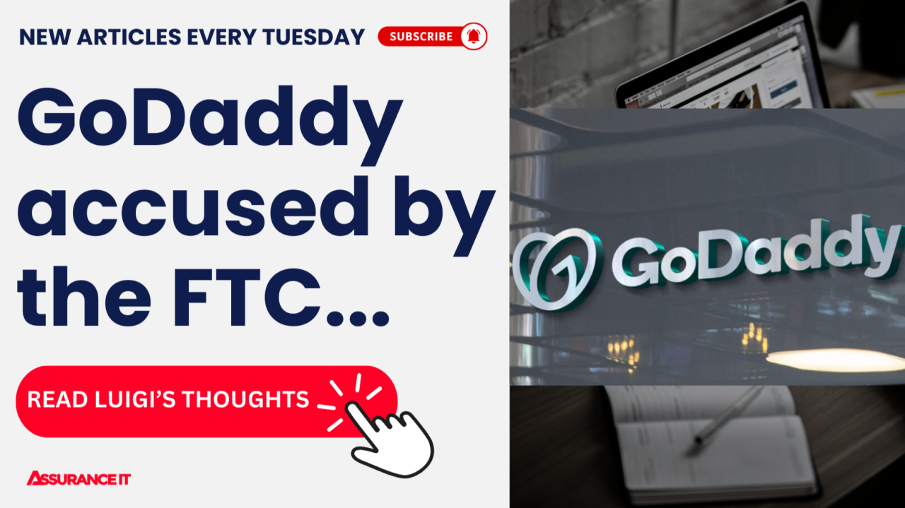 GoDaddy Faces FTC Action for Severe Security Failures. Can They Avoid ... GoDaddy Faces FTC Action for Severe Security Failures. Can They Avoid ...