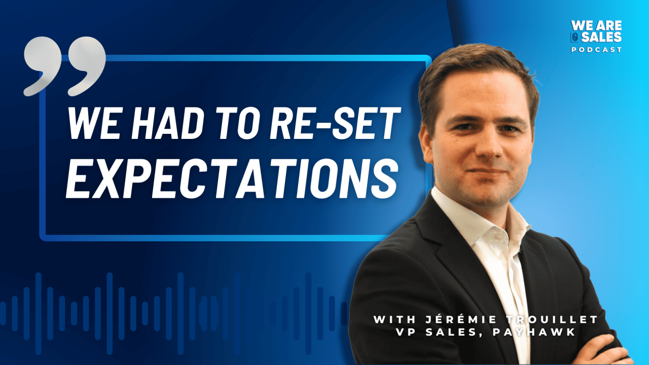 The importance of setting clear expectations to the sales team The importance of setting clear expectations to the sales team
