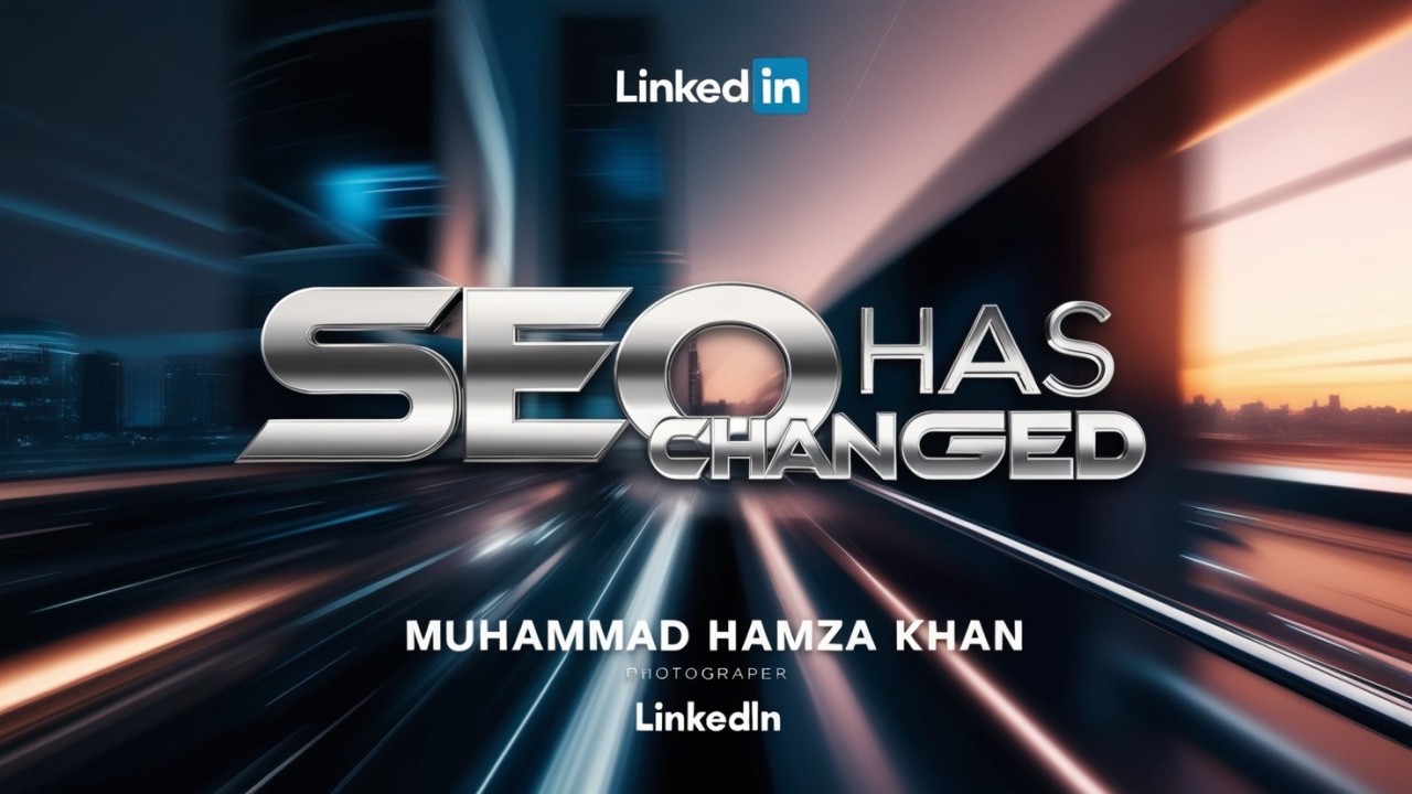 📍SEO Has Changed: 📍SEO Has Changed: