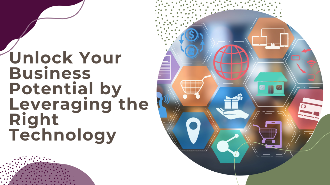 Unlock Your Business Potential by Leveraging the Right Technology Unlock Your Business Potential by Leveraging the Right Technology