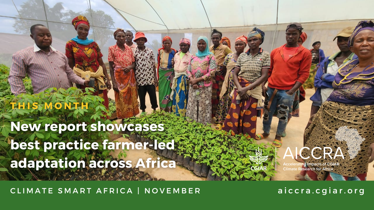 Climate adaptation solutions by farmers, for farmers Climate adaptation solutions by farmers, for farmers