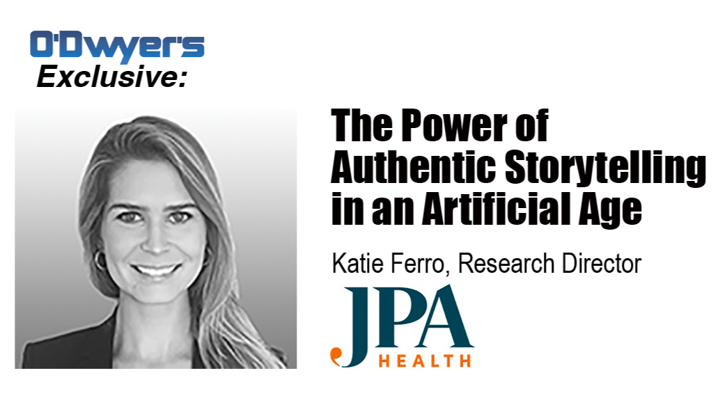 The Power of Authentic Storytelling in an Artificial Age The Power of Authentic Storytelling in an Artificial Age