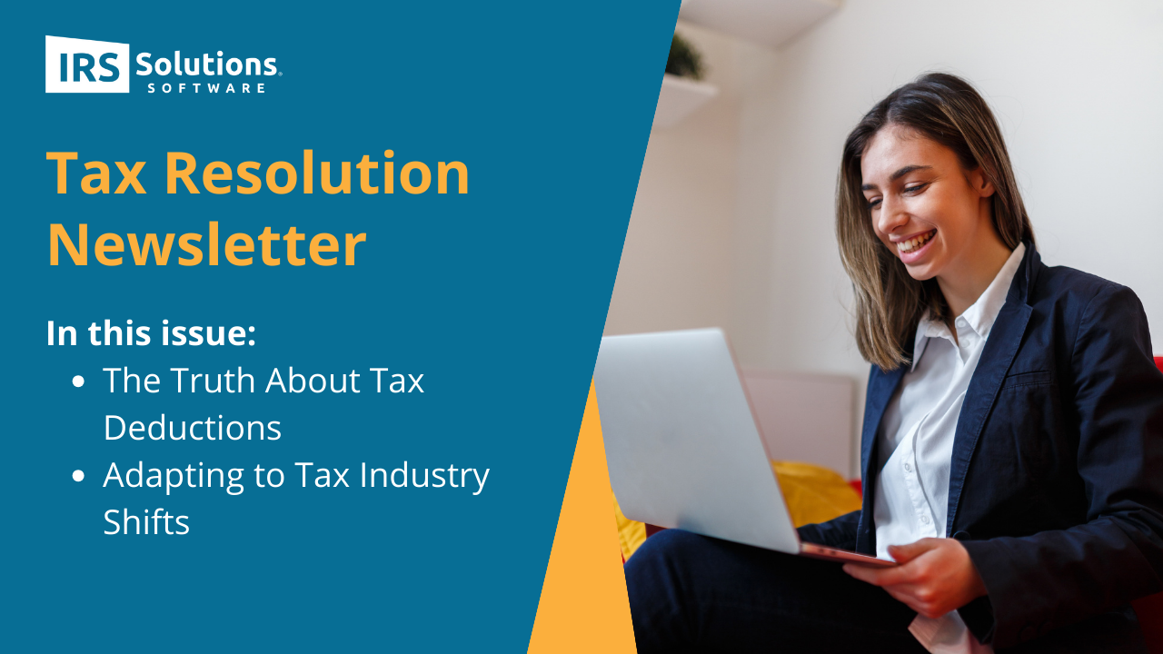 Tax Deduction Myths & Tax Preparation Industry Shifts Tax Deduction Myths & Tax Preparation Industry Shifts