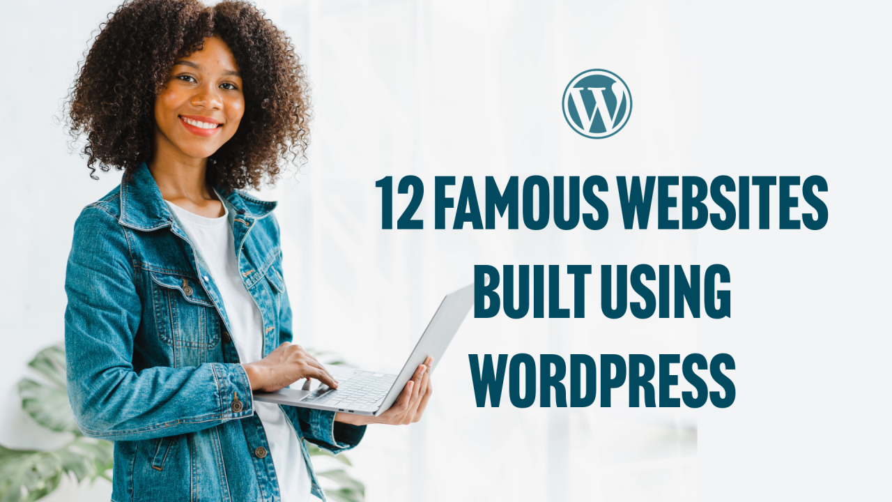 12 Famous Websites built in WordPress 12 Famous Websites built in WordPress