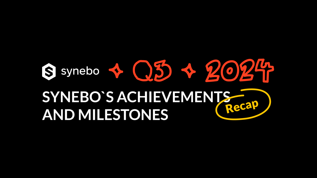 Q3 2024 Recap: Synebo`s Achievements and Milestones Q3 2024 Recap: Synebo`s Achievements and Milestones