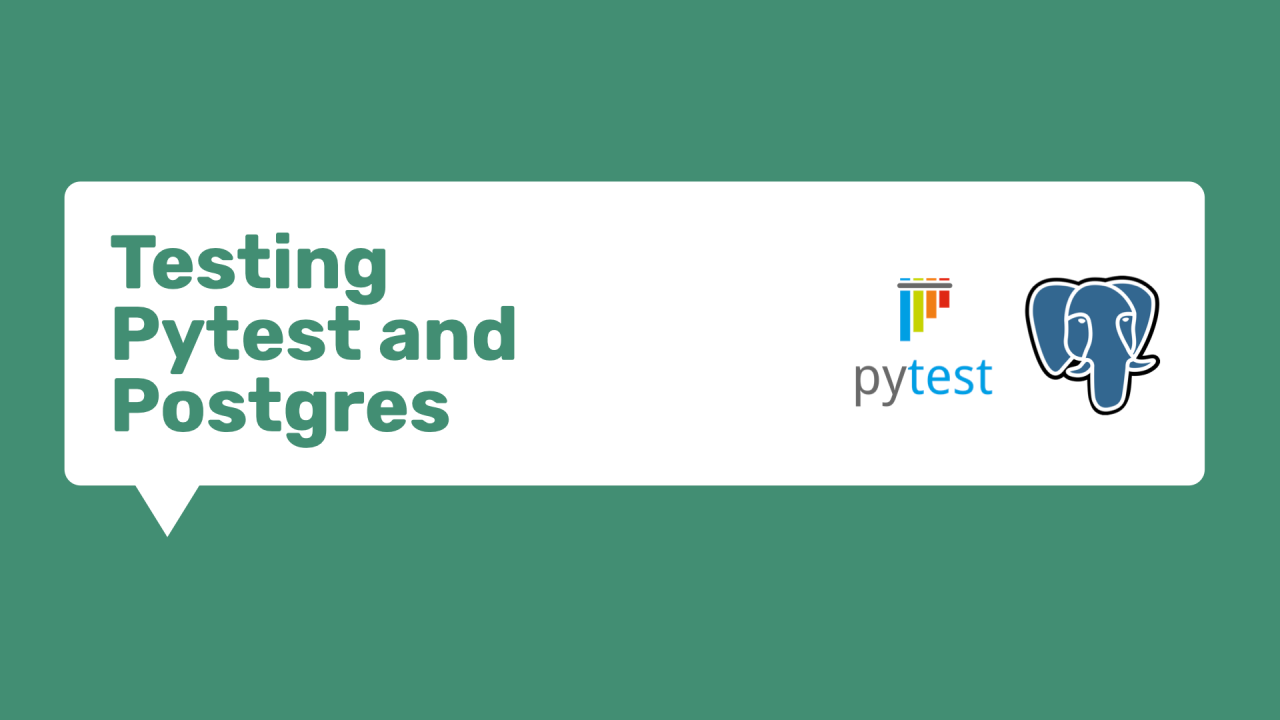 Pytest and PostgreSQL: Fresh database for every test Pytest and PostgreSQL: Fresh database for every test