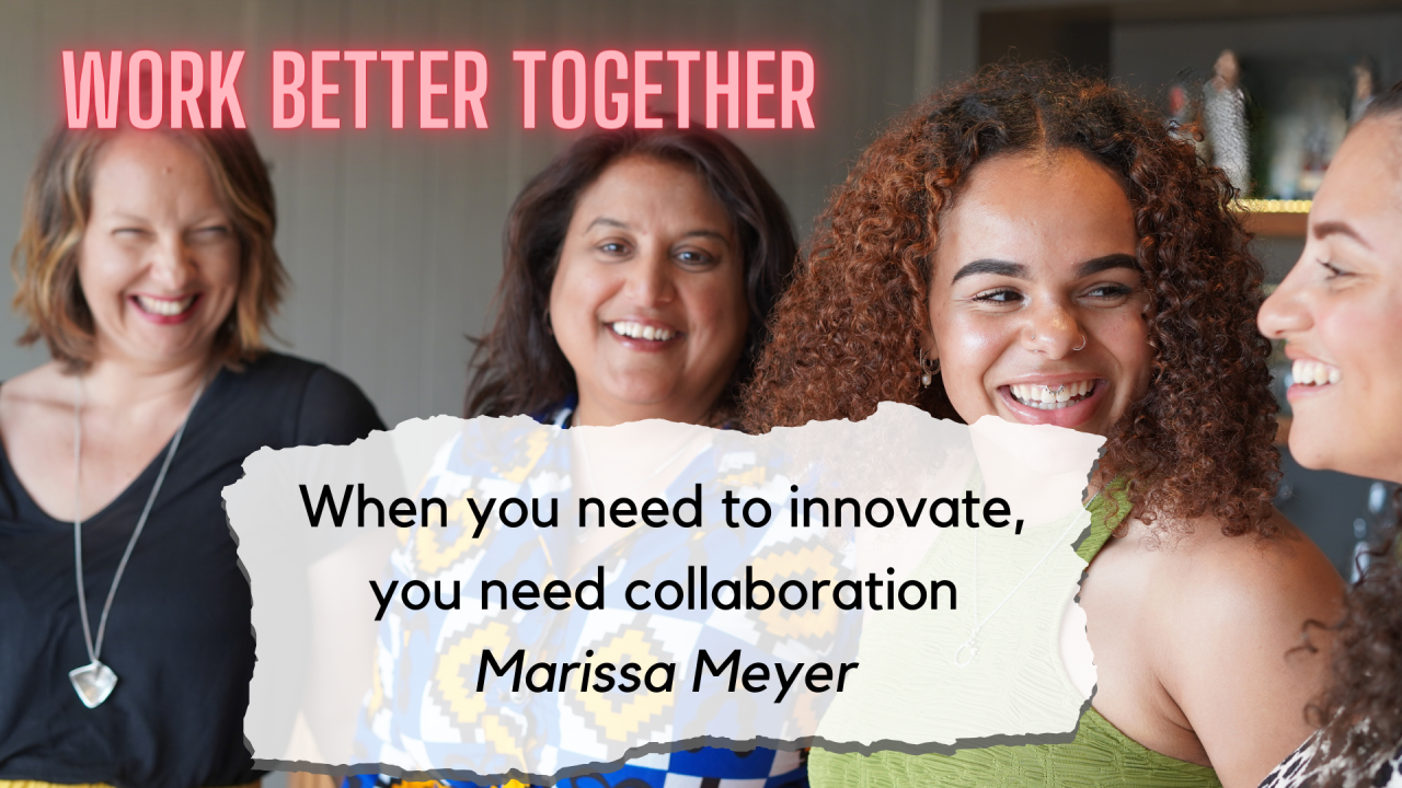 Innovation Needs Collaboration - Working Better Together Innovation Needs Collaboration - Working Better Together