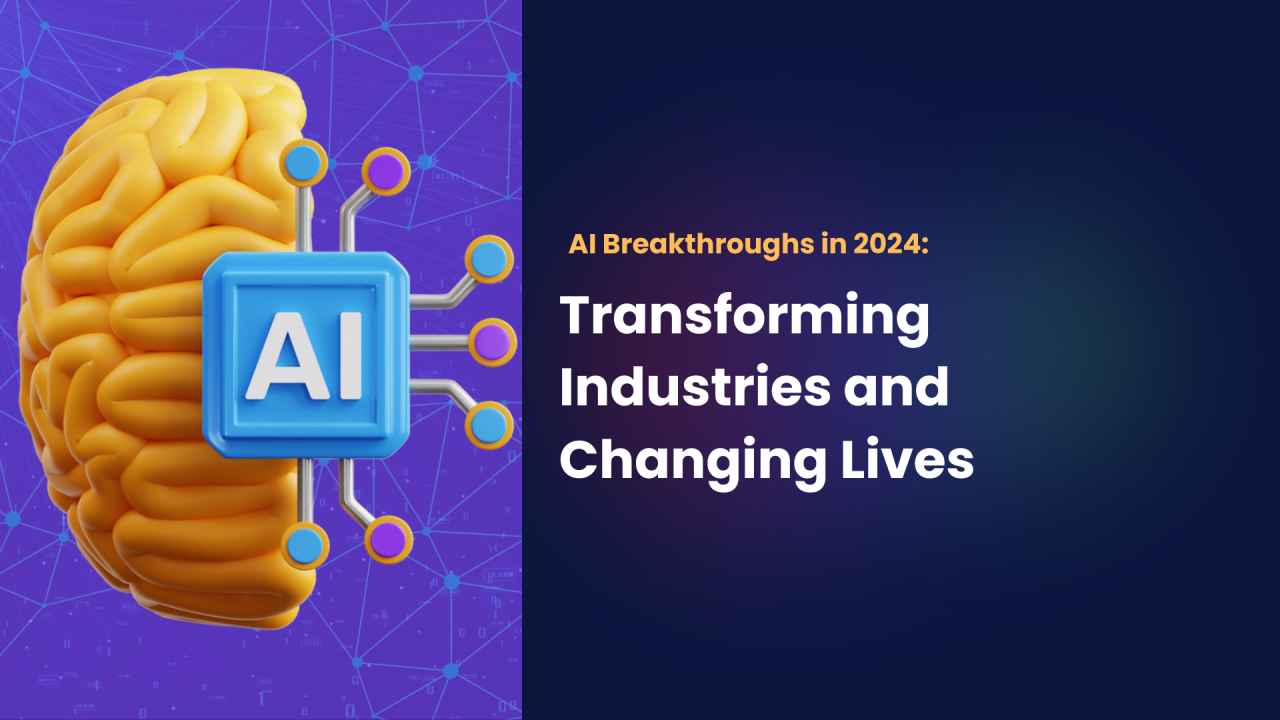 AI Breakthroughs in 2024: Transforming Industries and Changing Lives AI Breakthroughs in 2024: Transforming Industries and Changing Lives