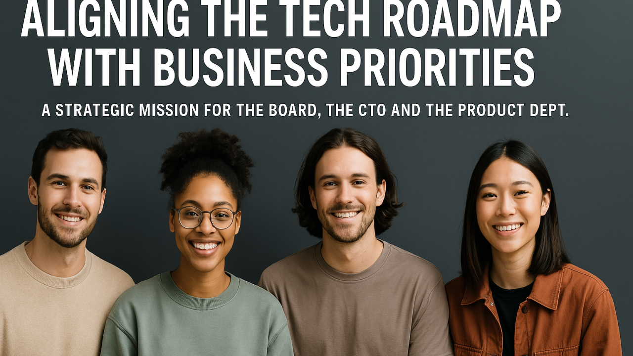 🚀 Aligning the Tech Roadmap with Business Priorities: A Strategic ... 🚀 Aligning the Tech Roadmap with Business Priorities: A Strategic ...