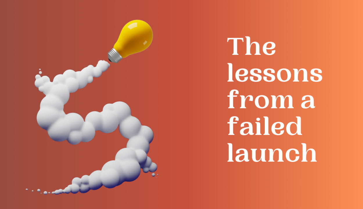 My failed launch My failed launch
