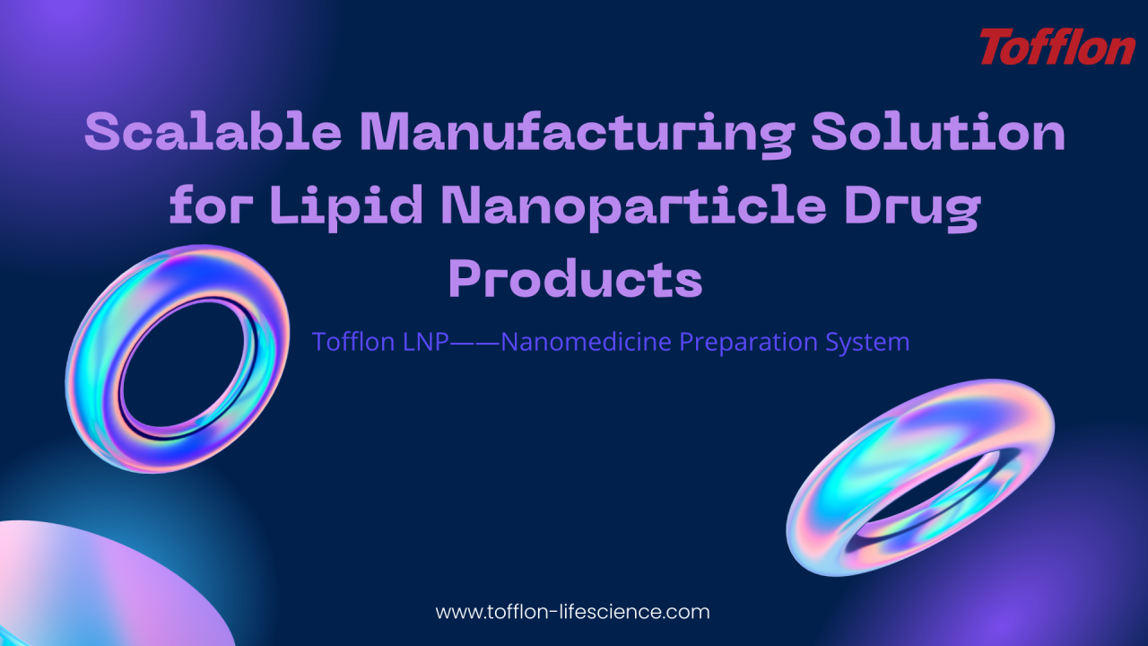 Scalable Manufacturing Solution for Lipid Nanoparticle Drug Products Scalable Manufacturing Solution for Lipid Nanoparticle Drug Products