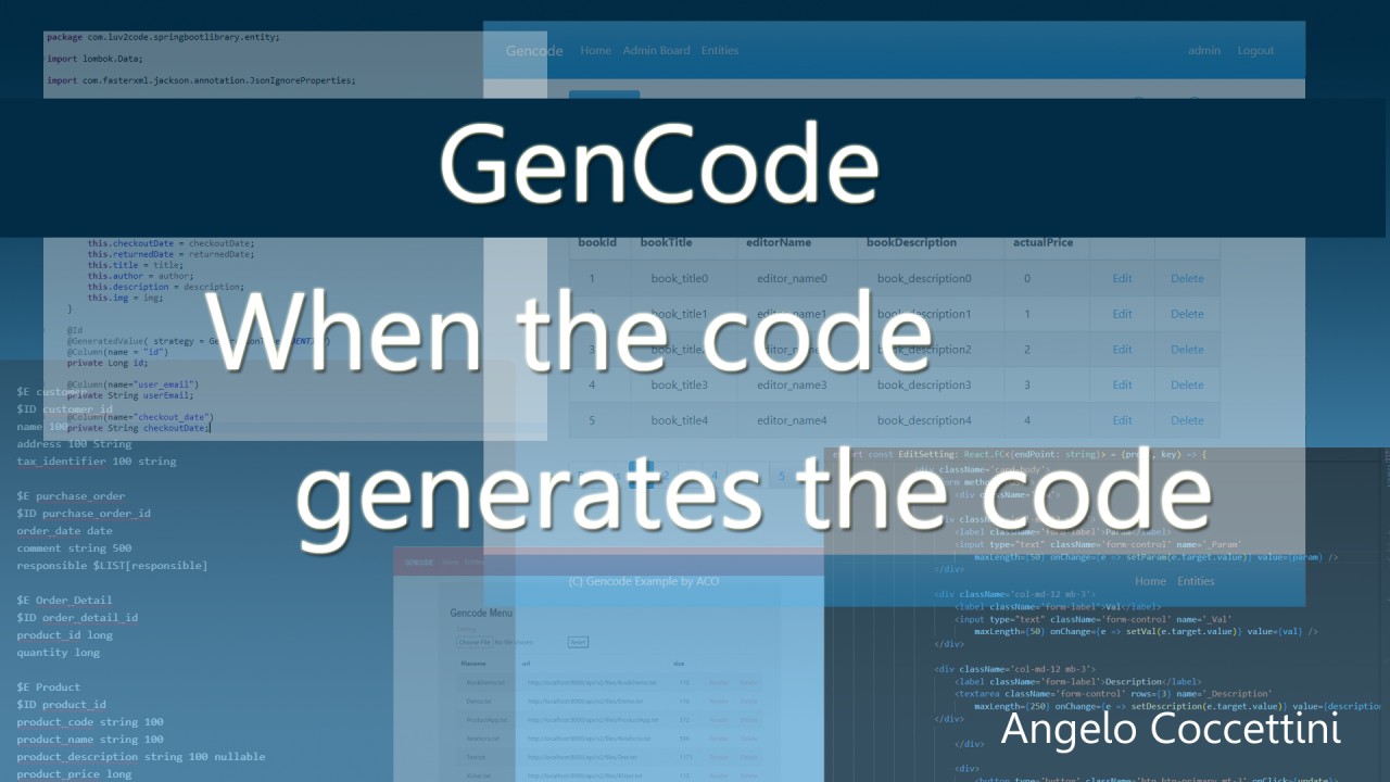 Automatic code generation Automatic code generation