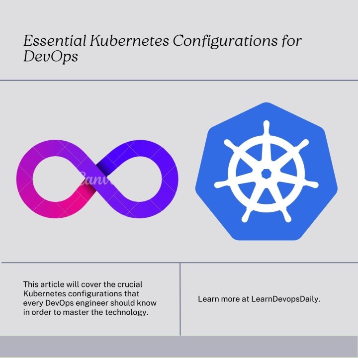 Mastering Kubernetes: Essential Configurations Every DevOps Engineer ... Mastering Kubernetes: Essential Configurations Every DevOps Engineer ...