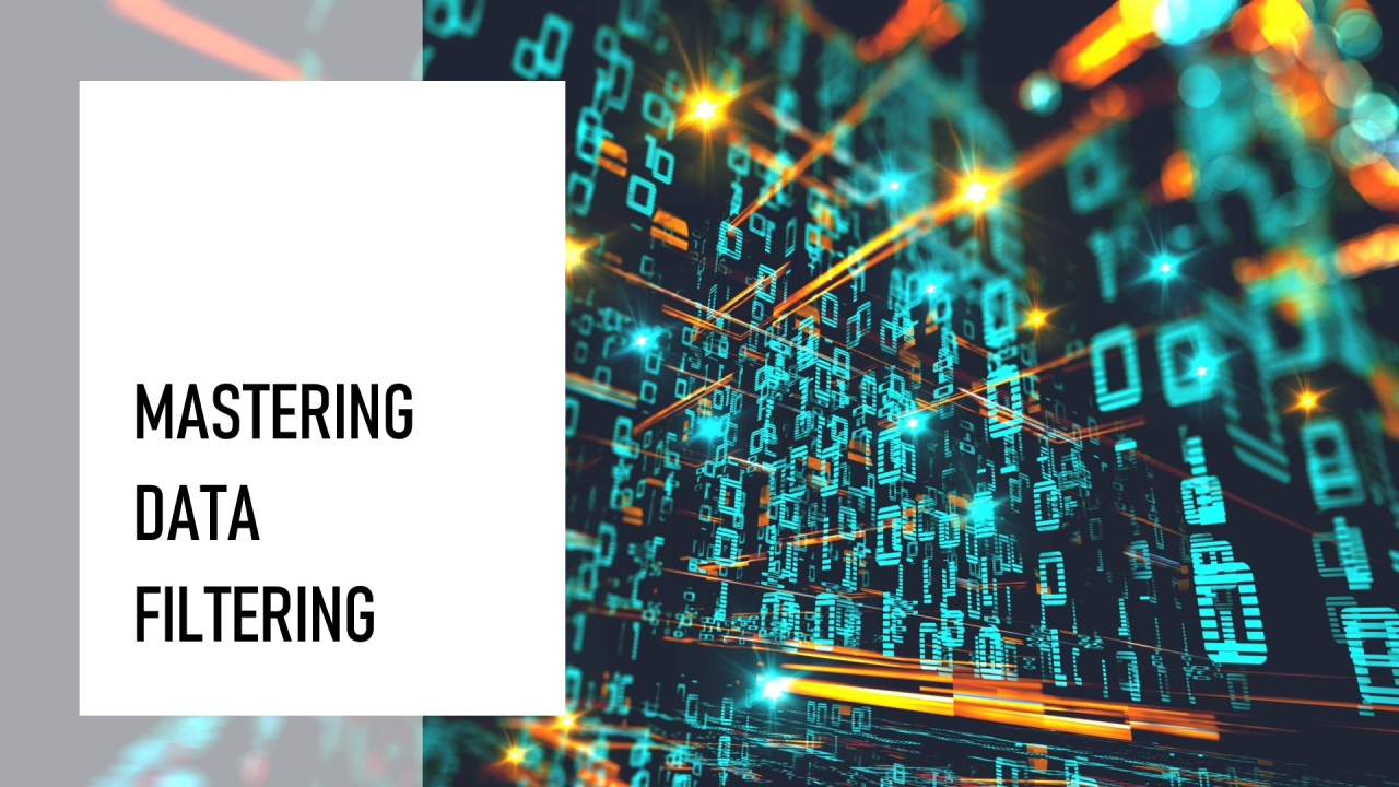 Mastering Data Filtering with Apache Spark: A Quick Guide Mastering Data Filtering with Apache Spark: A Quick Guide