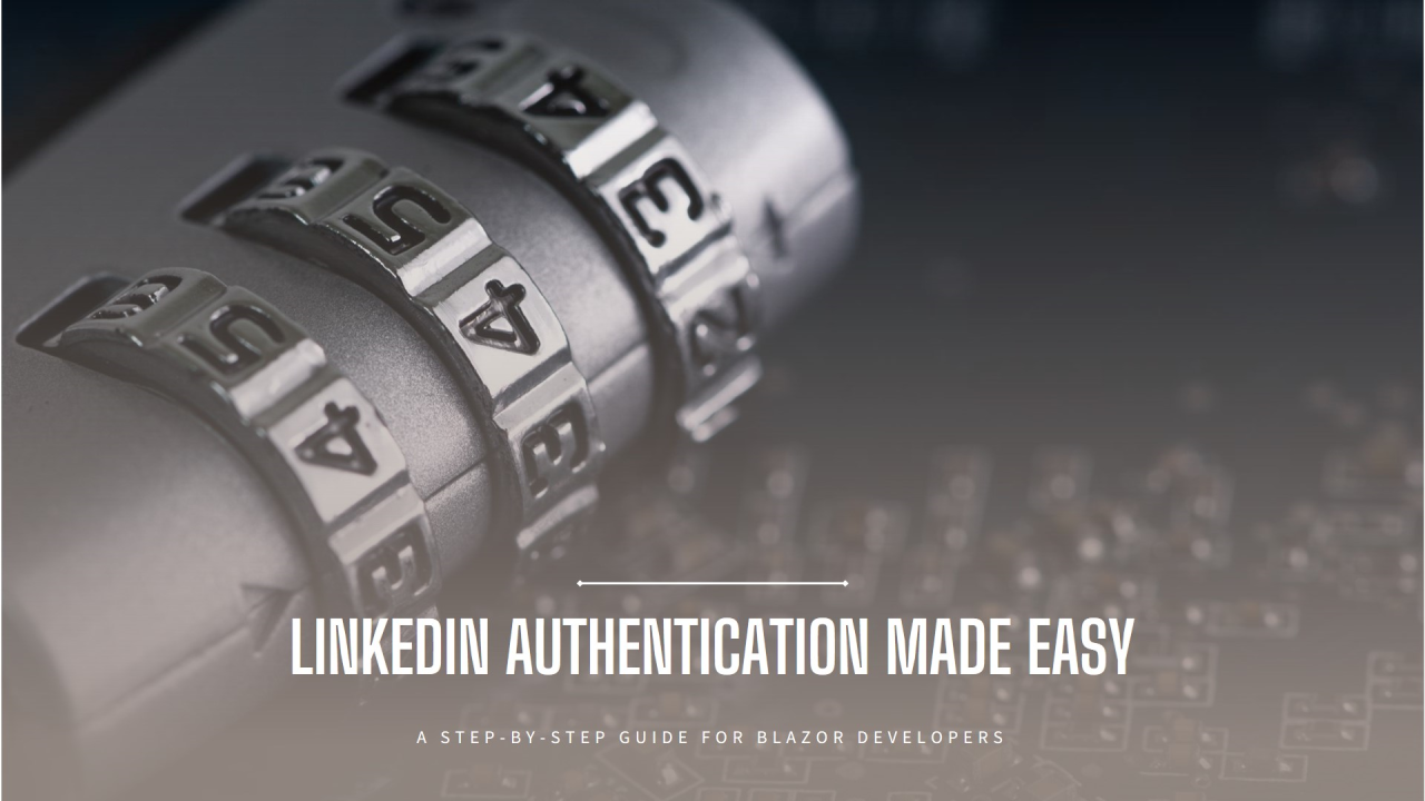 Blazor How-To: Authenticate Using LinkedIn Blazor How-To: Authenticate Using LinkedIn