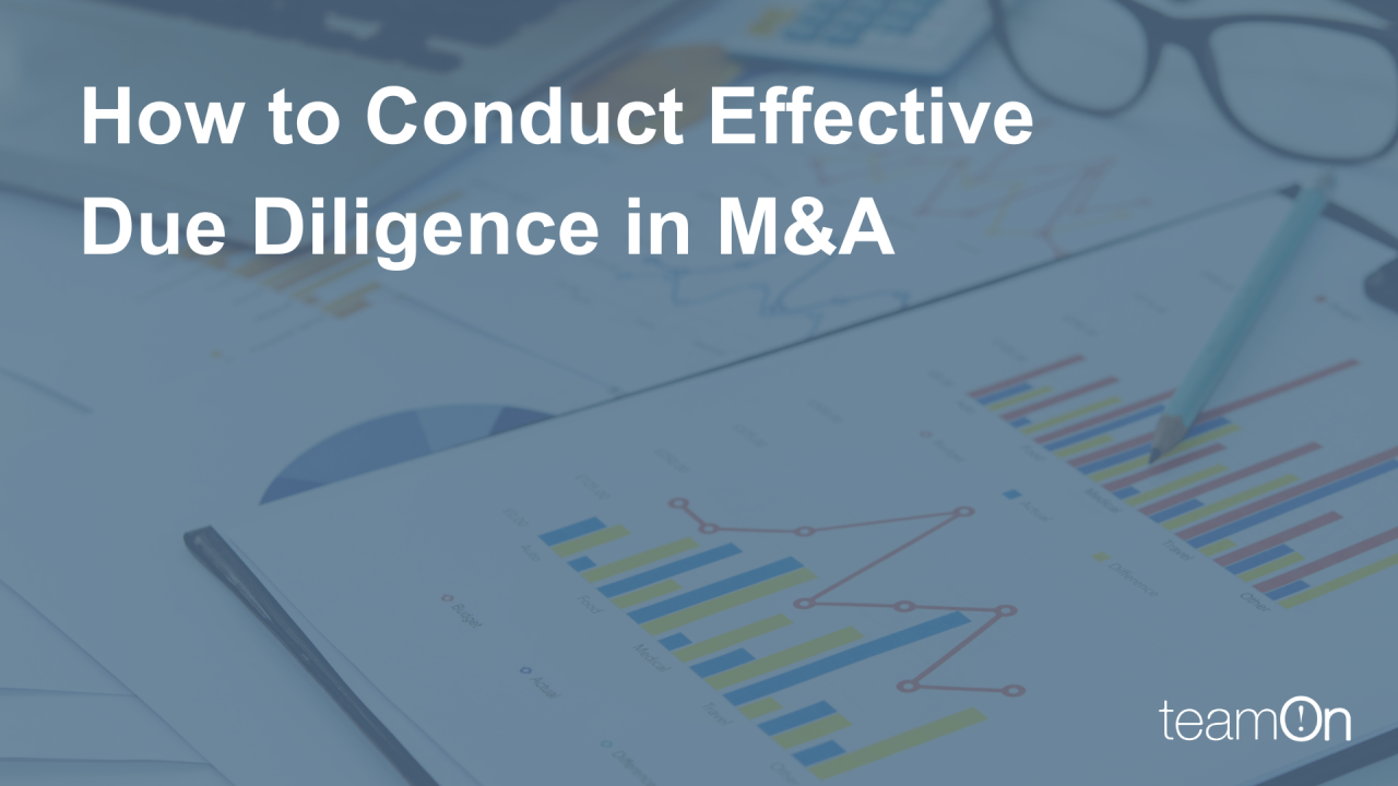 How to Conduct Effective Due Diligence in M&A How to Conduct Effective Due Diligence in M&A