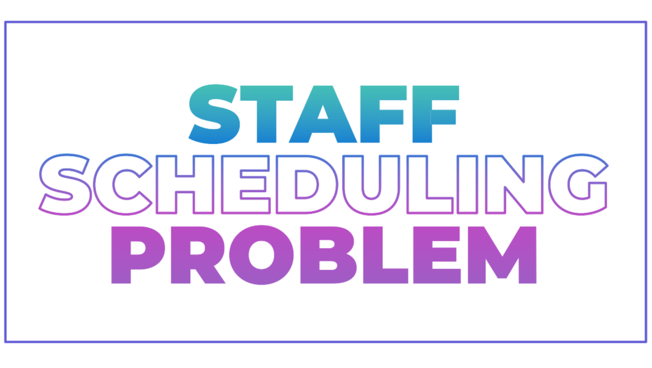 Solving the Staff Scheduling Problem with Python + Pulp Solving the Staff Scheduling Problem with Python + Pulp