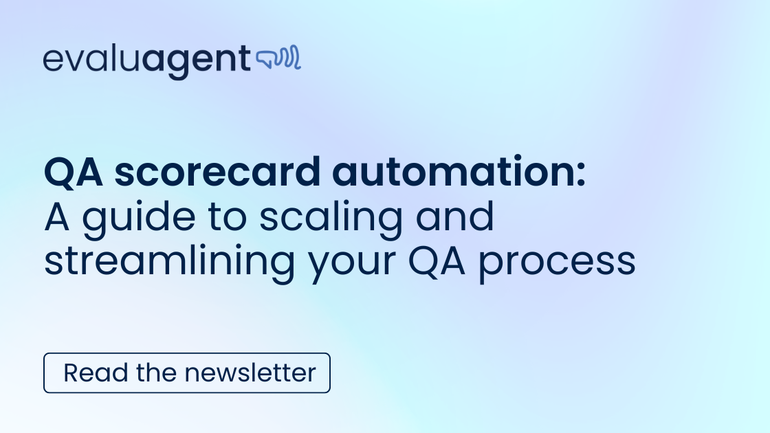 QA scorecard automation: A guide to scaling and streamlining your QA ... QA scorecard automation: A guide to scaling and streamlining your QA ...