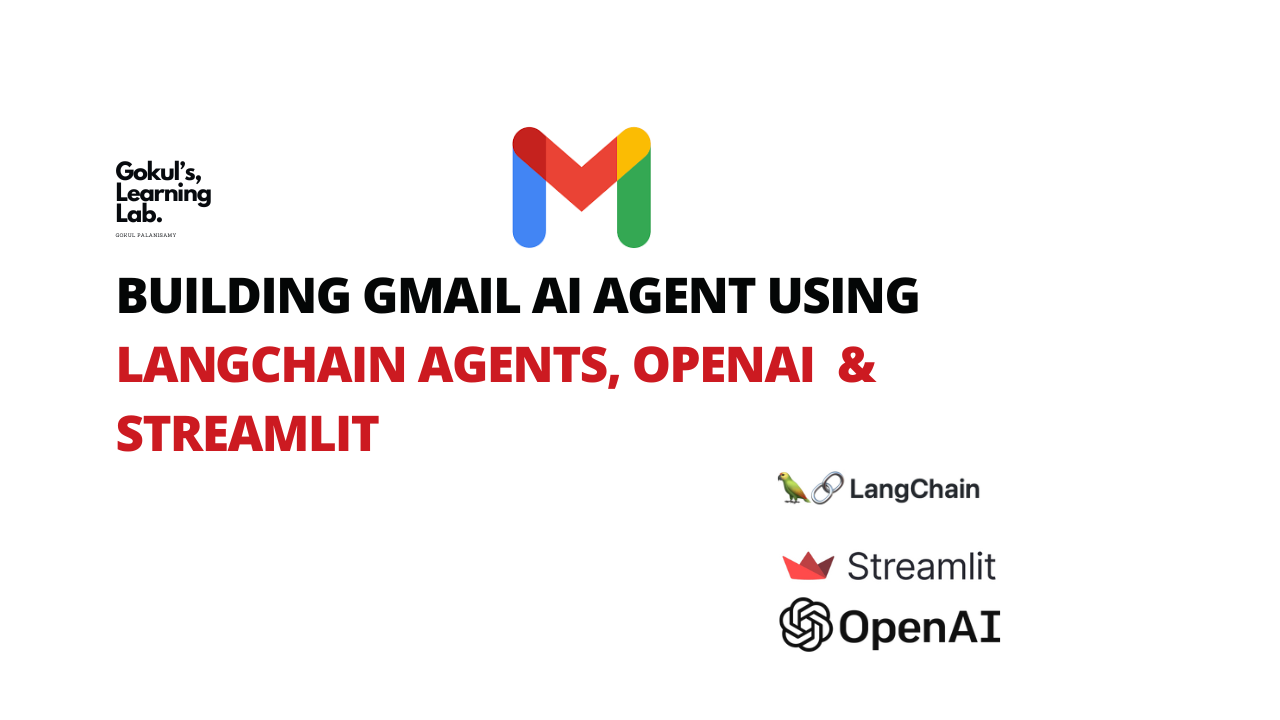 Building Gmail AI Agent using Langchain Agents, OpenAI Building Gmail AI Agent using Langchain Agents, OpenAI