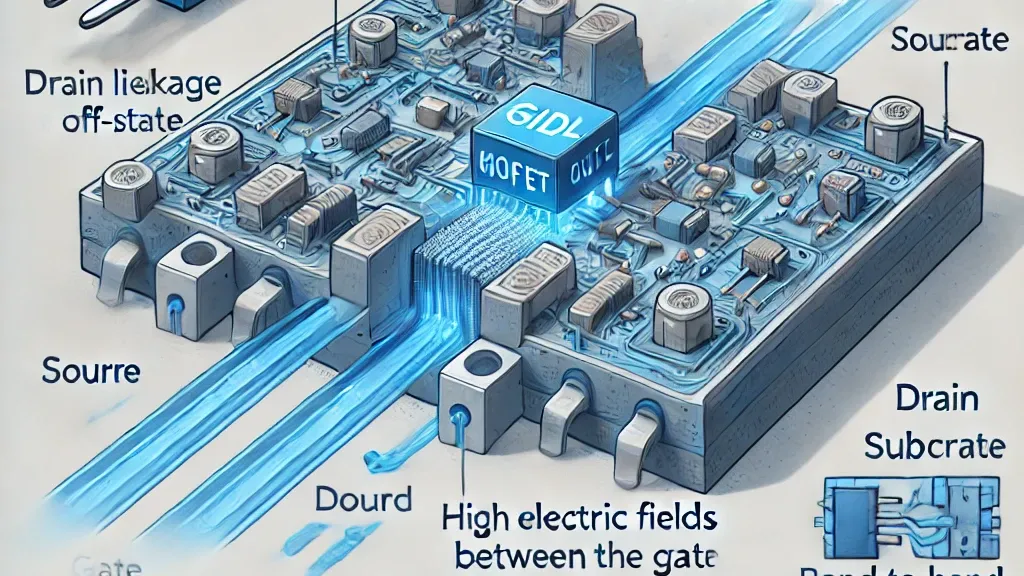 Gate-Induced Drain Leakage (GIDL): Gate-Induced Drain Leakage (GIDL):