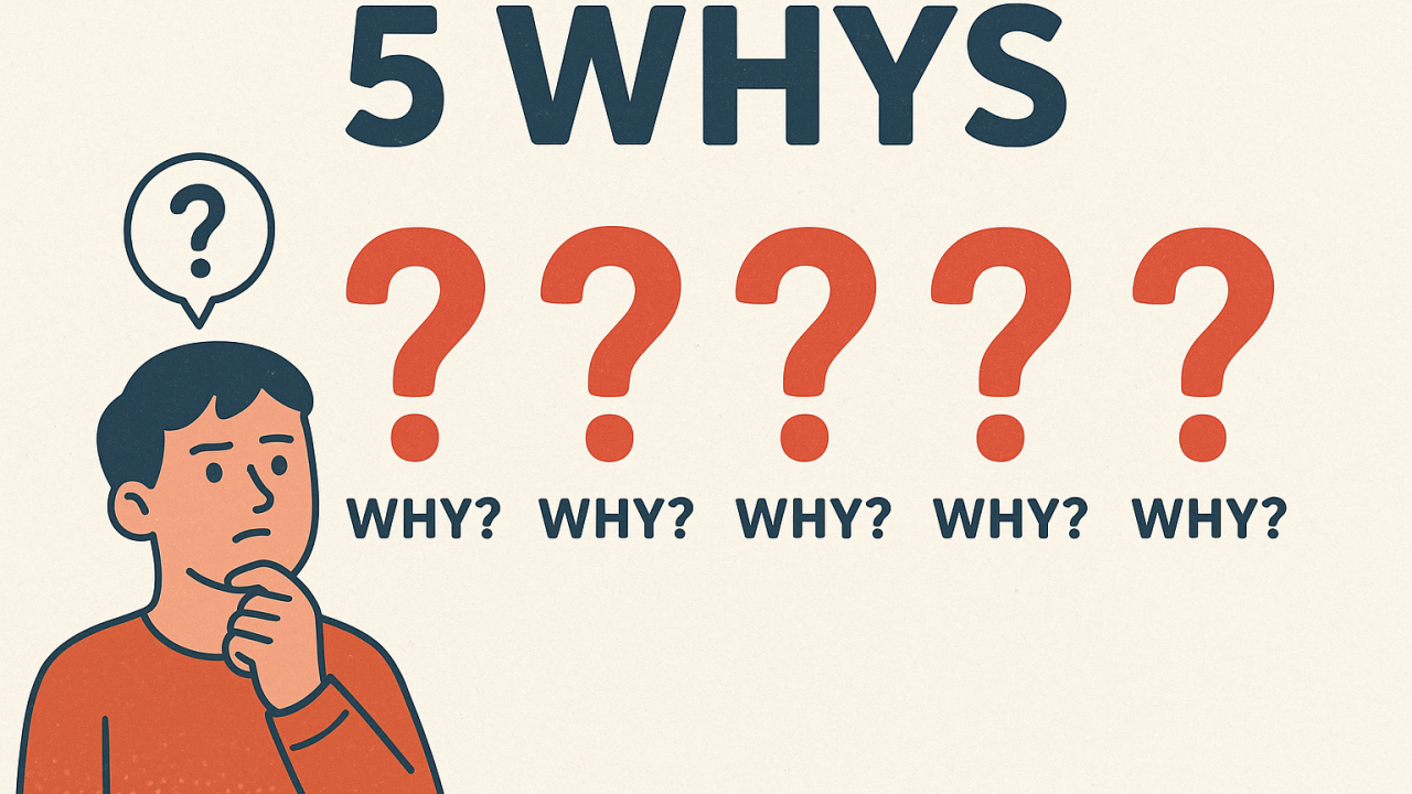 The 5 Whys: A Simple Yet Powerful Problem-Solving Technique The 5 Whys: A Simple Yet Powerful Problem-Solving Technique