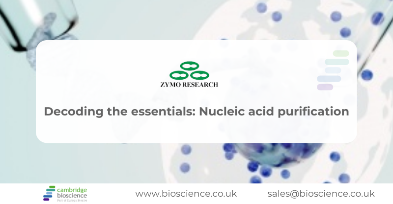 Decoding the essentials: Nucleic acid purification Decoding the essentials: Nucleic acid purification