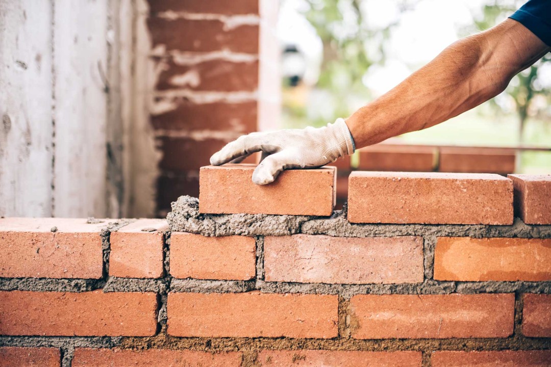 Why you can't build a house without a bricklayer. Why you can't build a house without a bricklayer.