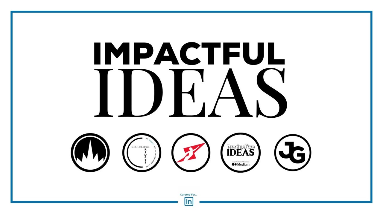 Bringing Impactful Ideas to Linkedin | 🦸♂️ Jeff Gibbard Bringing Impactful Ideas to Linkedin | 🦸♂️ Jeff Gibbard