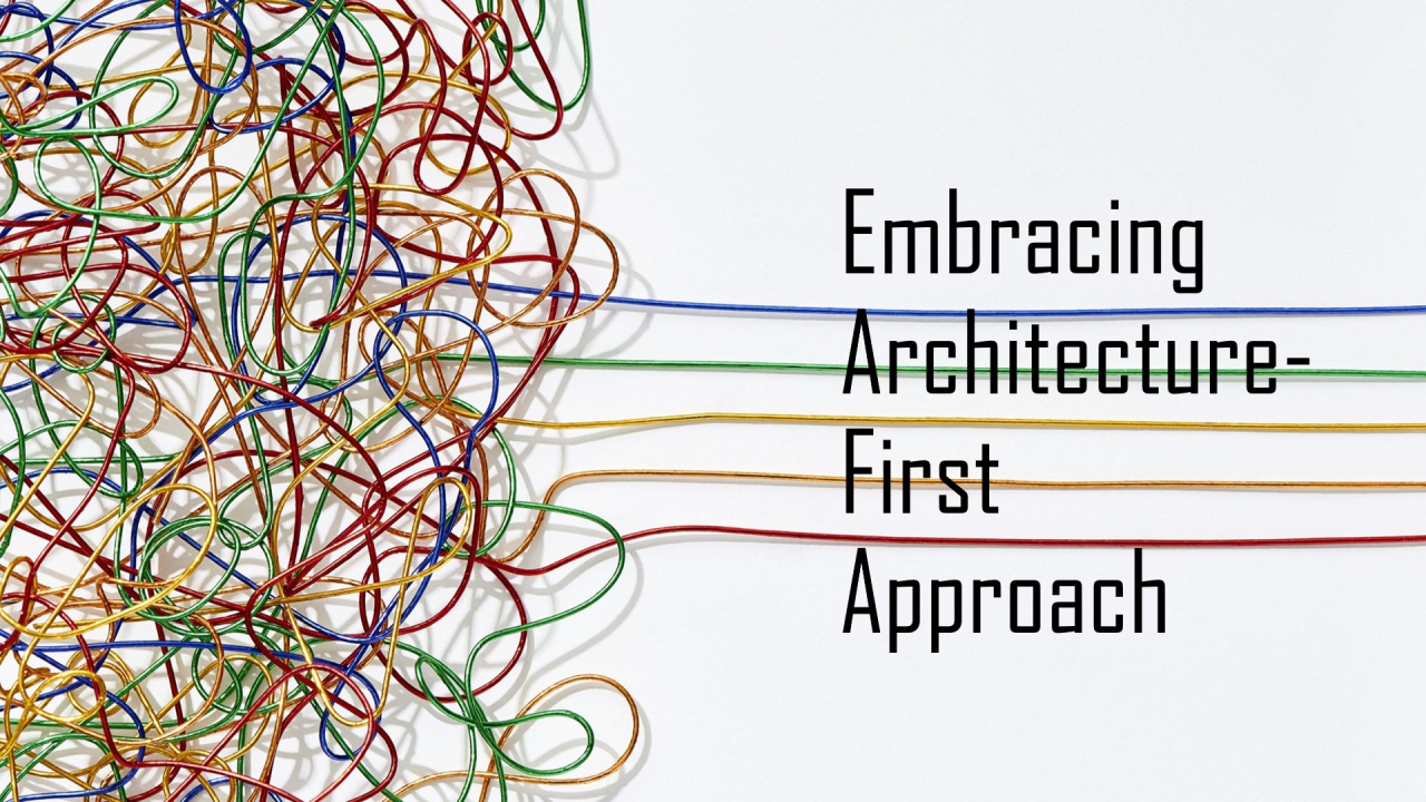 Embracing the Architecture-First Approach: A Blueprint for Scalable ... Embracing the Architecture-First Approach: A Blueprint for Scalable ...