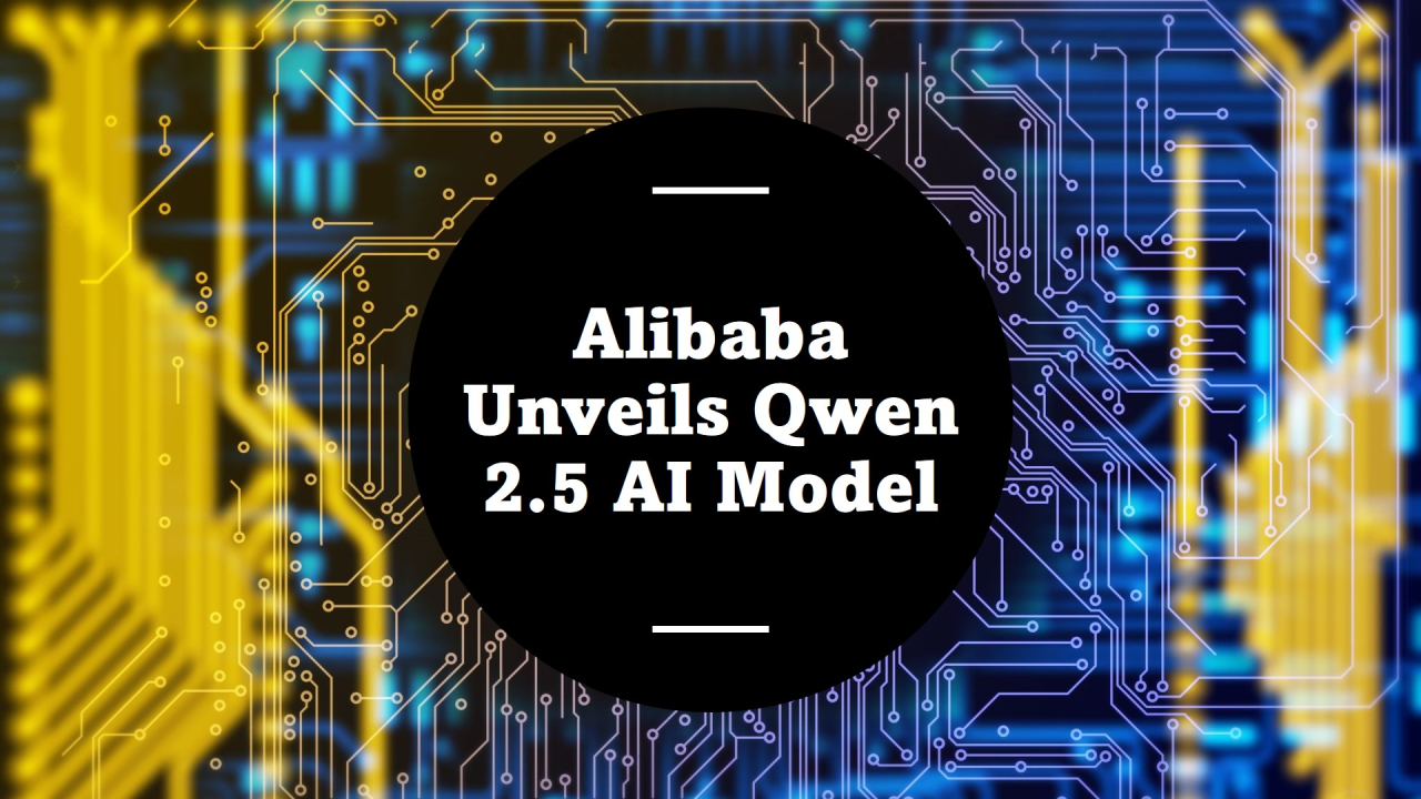 Alibaba Unveils Qwen 2.5 AI Model, Claiming It Outperforms DeepSeek-V3 ... Alibaba Unveils Qwen 2.5 AI Model, Claiming It Outperforms DeepSeek-V3 ...